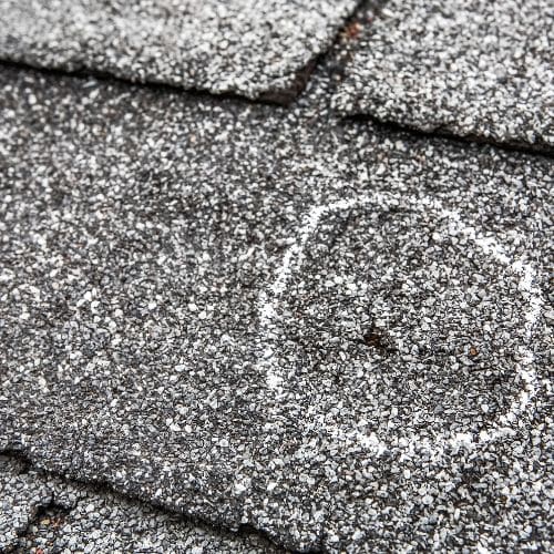 Hail Size Chart for Roof Damage | Anchor Roofing