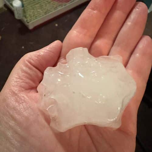 Hail Size Chart for Roof Damage | Anchor Roofing